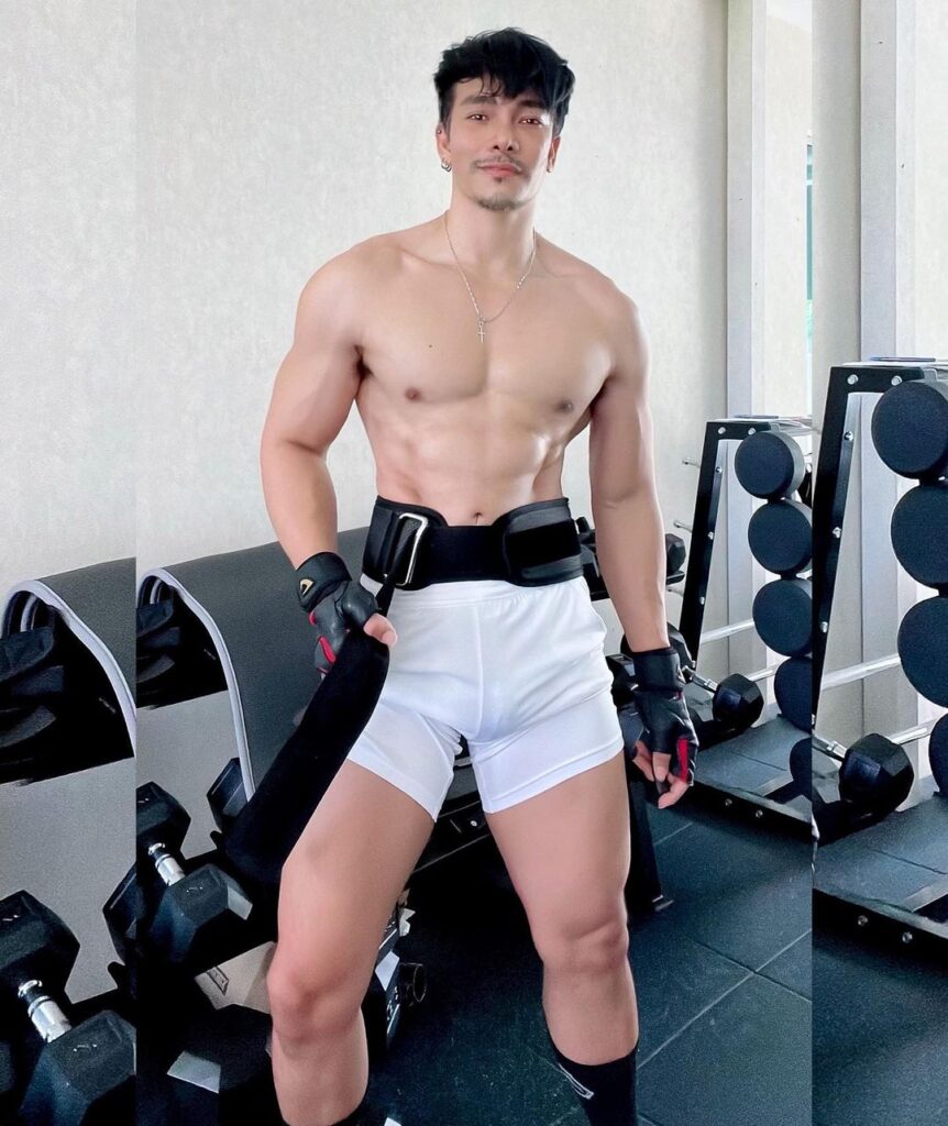 เคน อุดมศักดิ์ นายแบบ กล้ามแน่นโชว์เป้าตุงสุดฟิน ชวนน้ำลายไหล